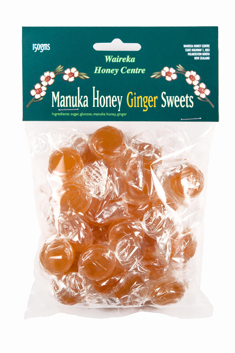 Manuka Honey & Ginger Sweets – Waireka Honey Shop